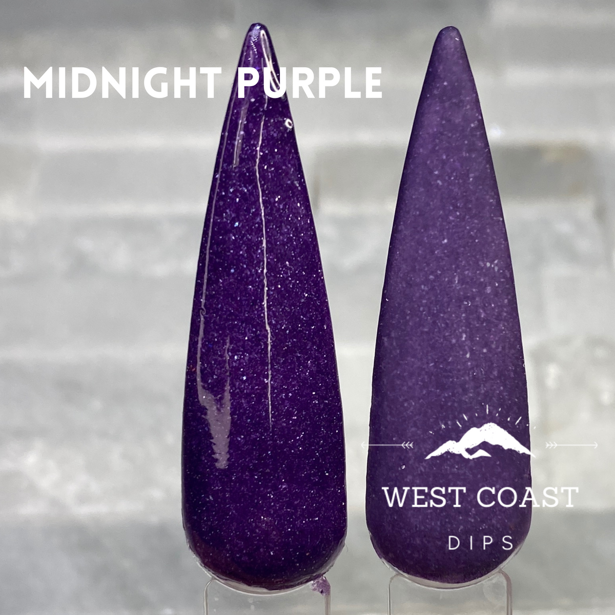 Midnight Purple Dip Powder – West Coast Dips